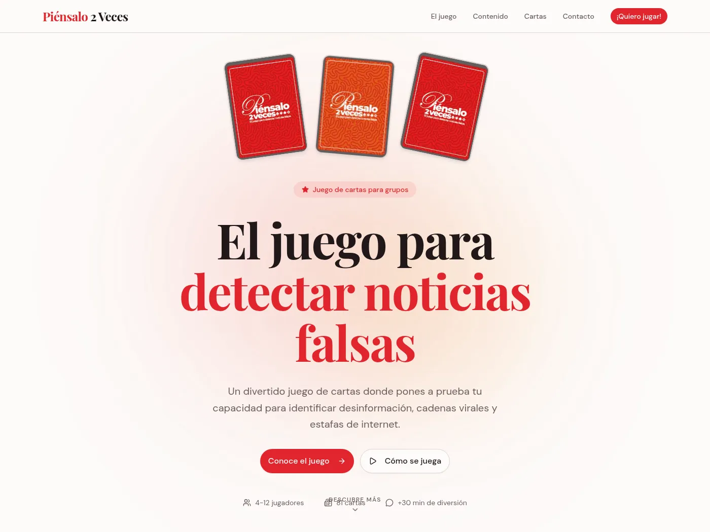 Piénsalo 2 Veces Web