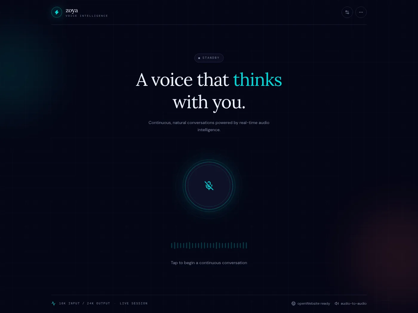 Zoya Voice AI Assistant