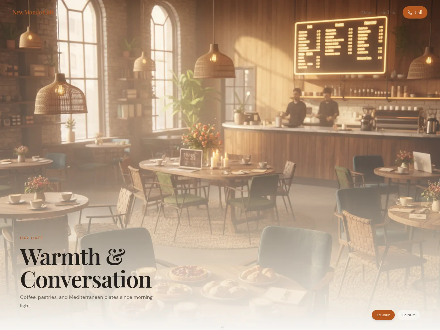 New Mondo Café Web