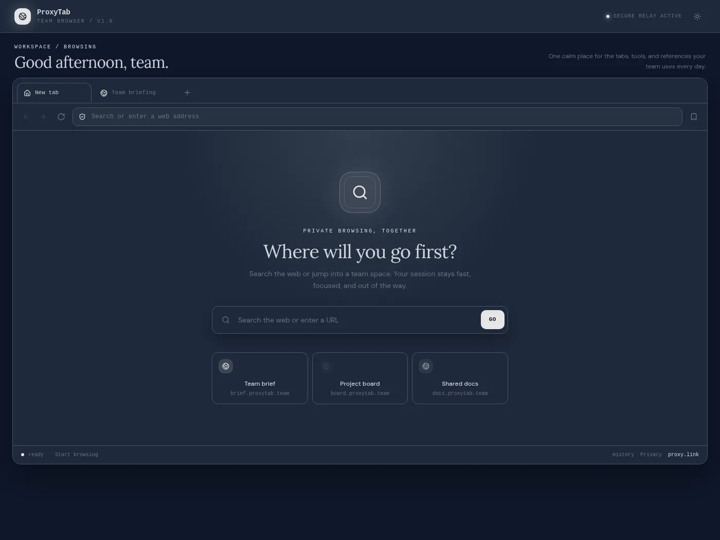 ProxyTab Browser