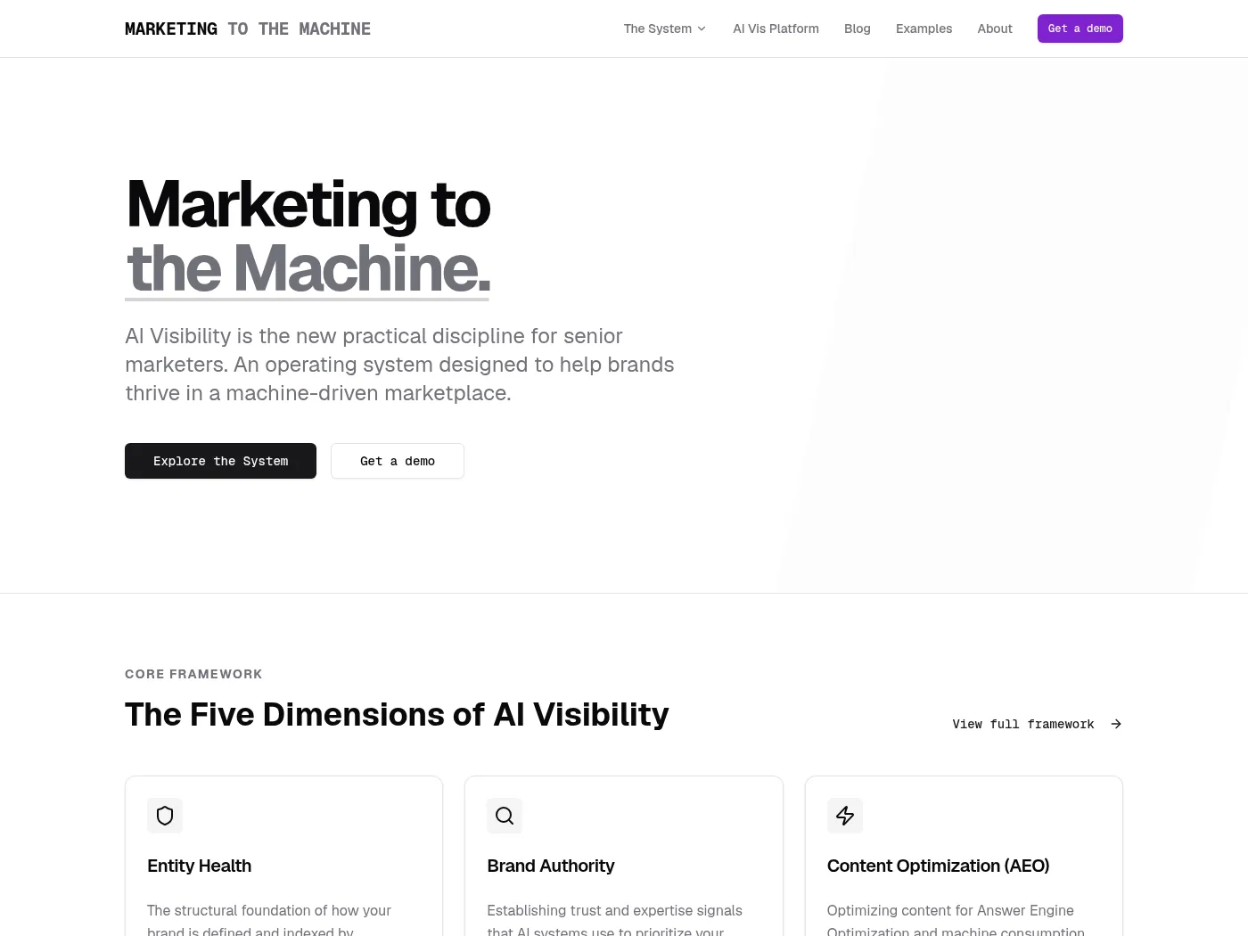 Marketing to the Machine