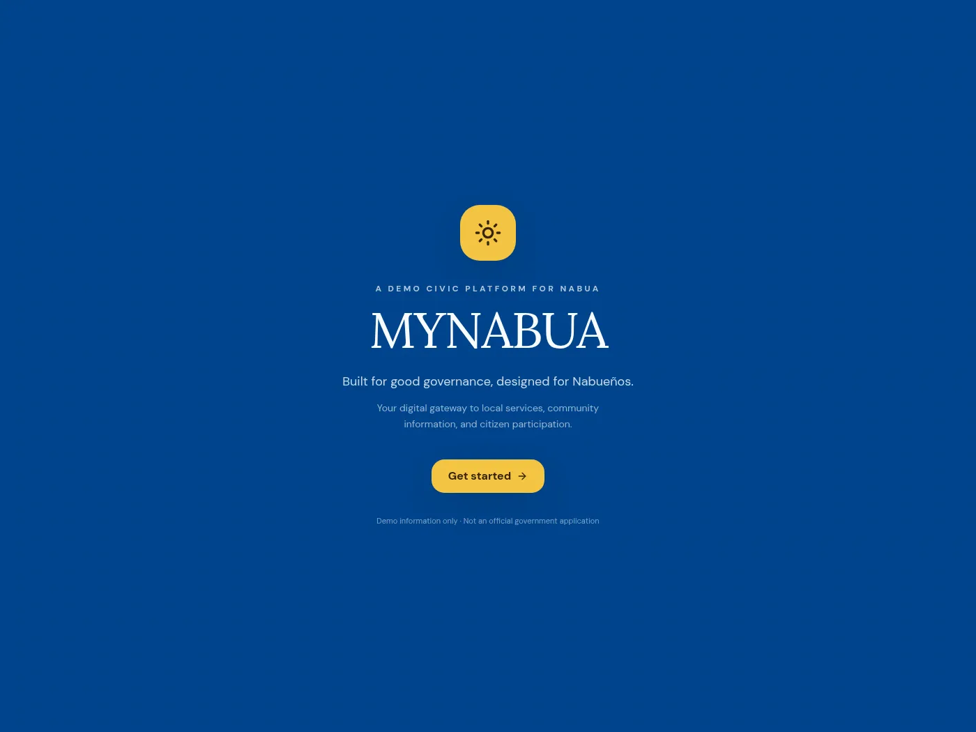 MyNabua Civic App