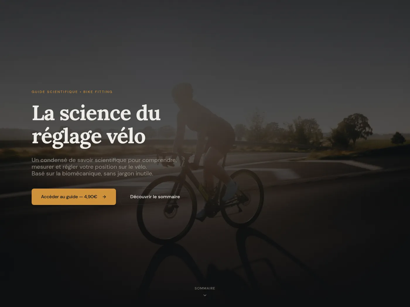 BikeFit Pro Guide