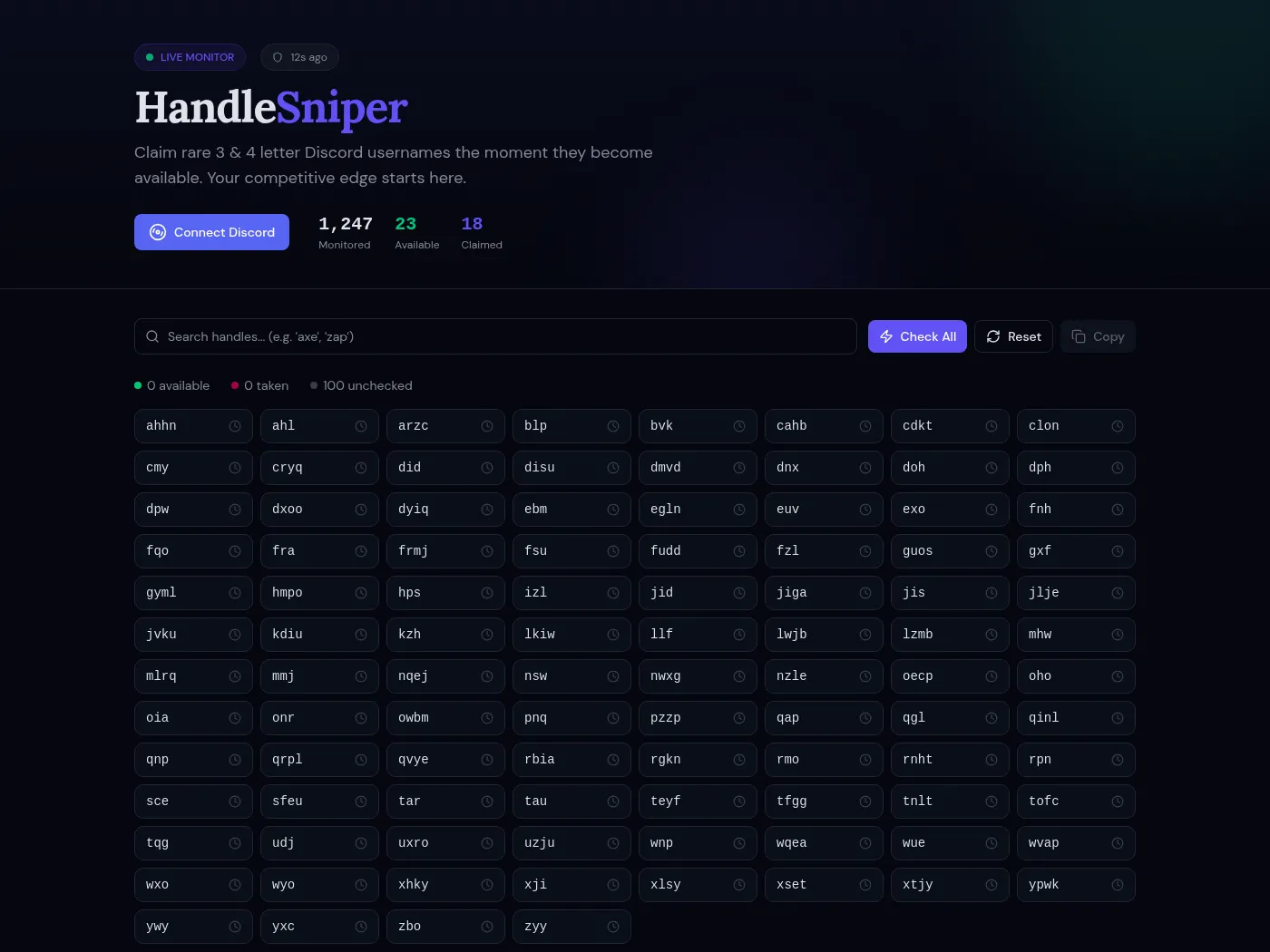 HandleSniper