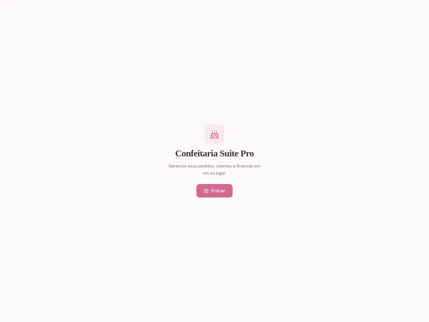Confeitaria Suite Pro