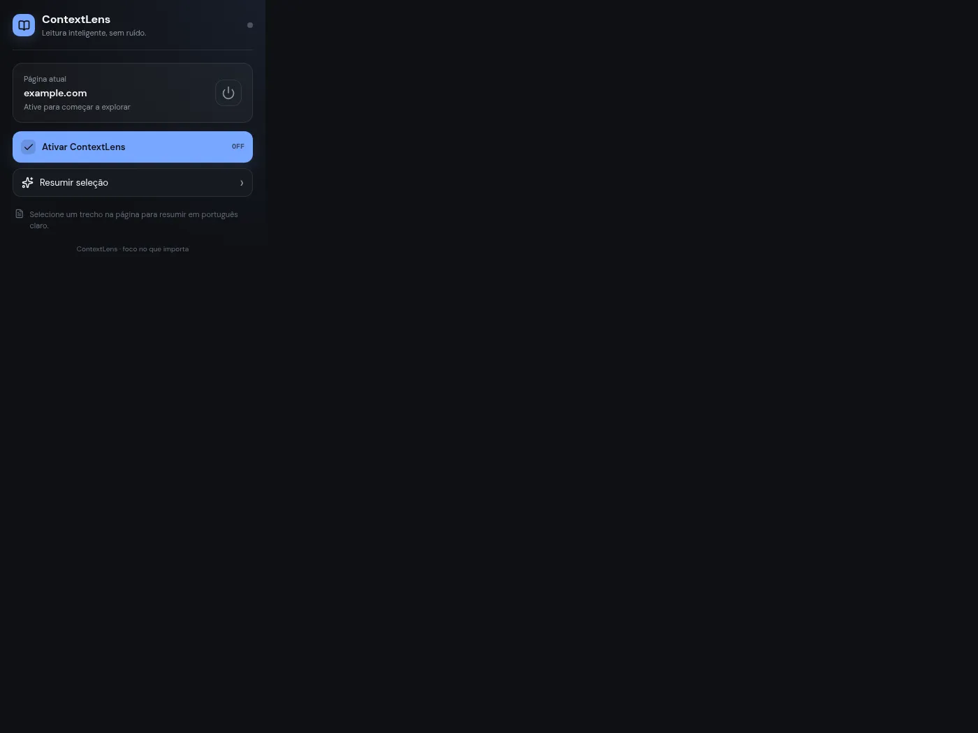 ContextLens Chrome Extension