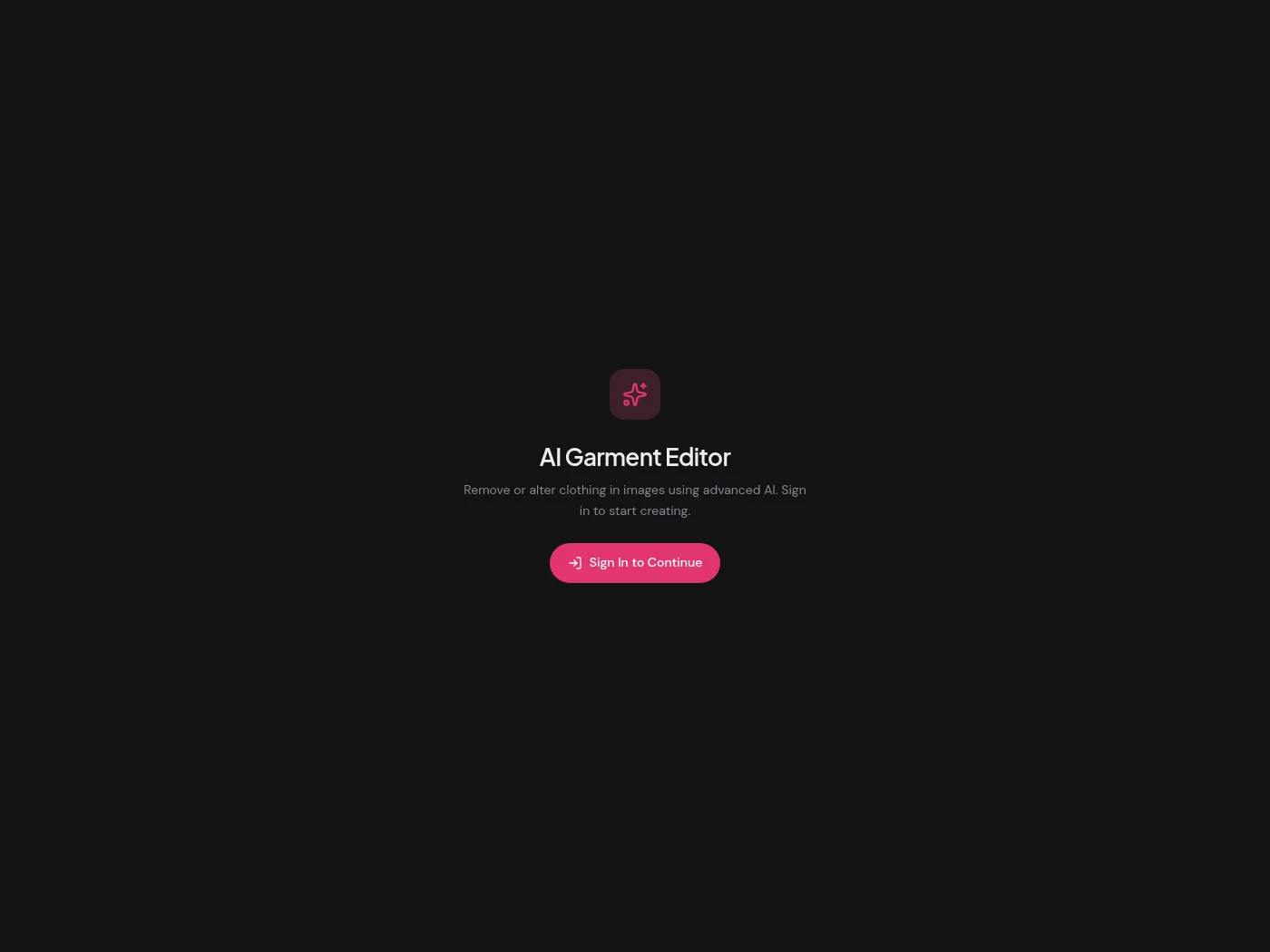 AI Garment Editor