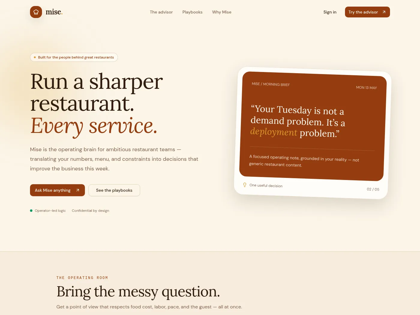 AI Restaurant Advisor