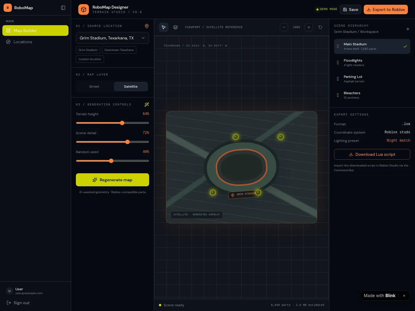 RoboMap Designer