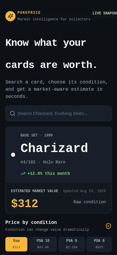 PokePrice Tracker