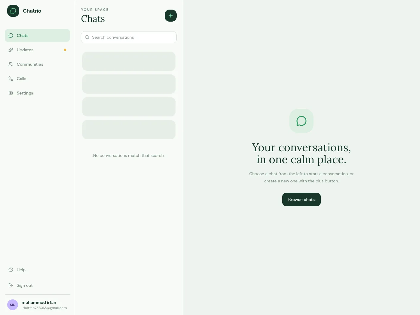 Chatrio Messaging Platform