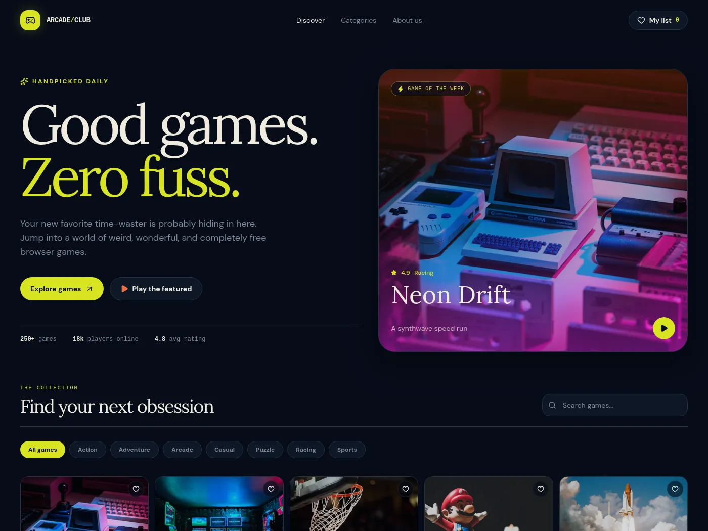Unblocked Games Panel