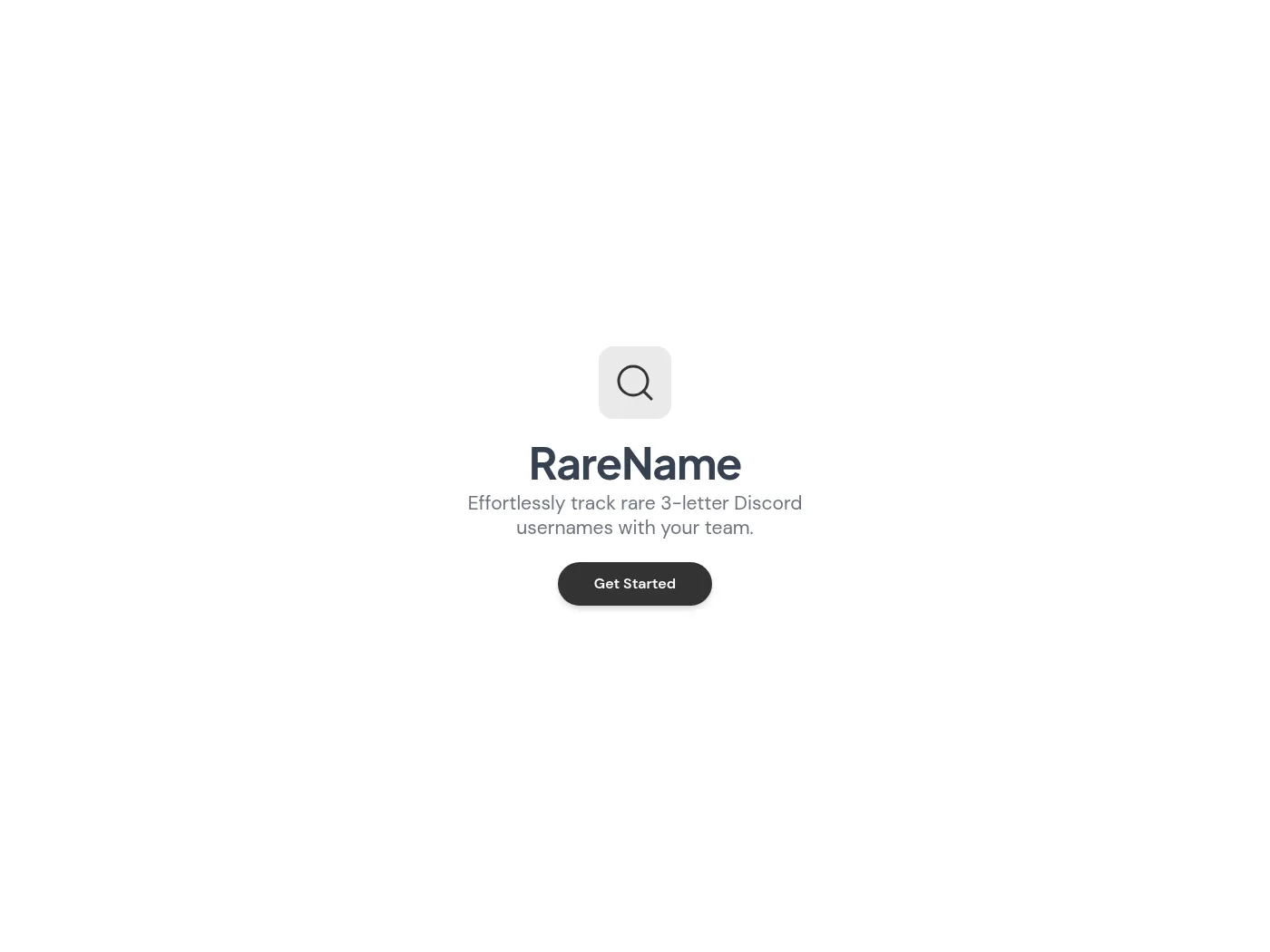 Rare Discord Name Finder
