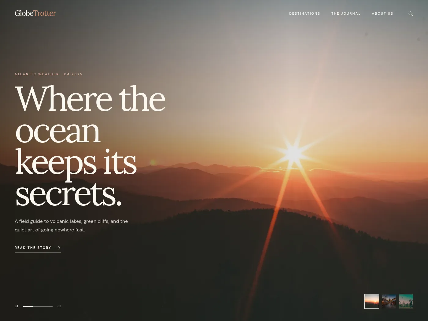 GlobeTrotter Blogger Template