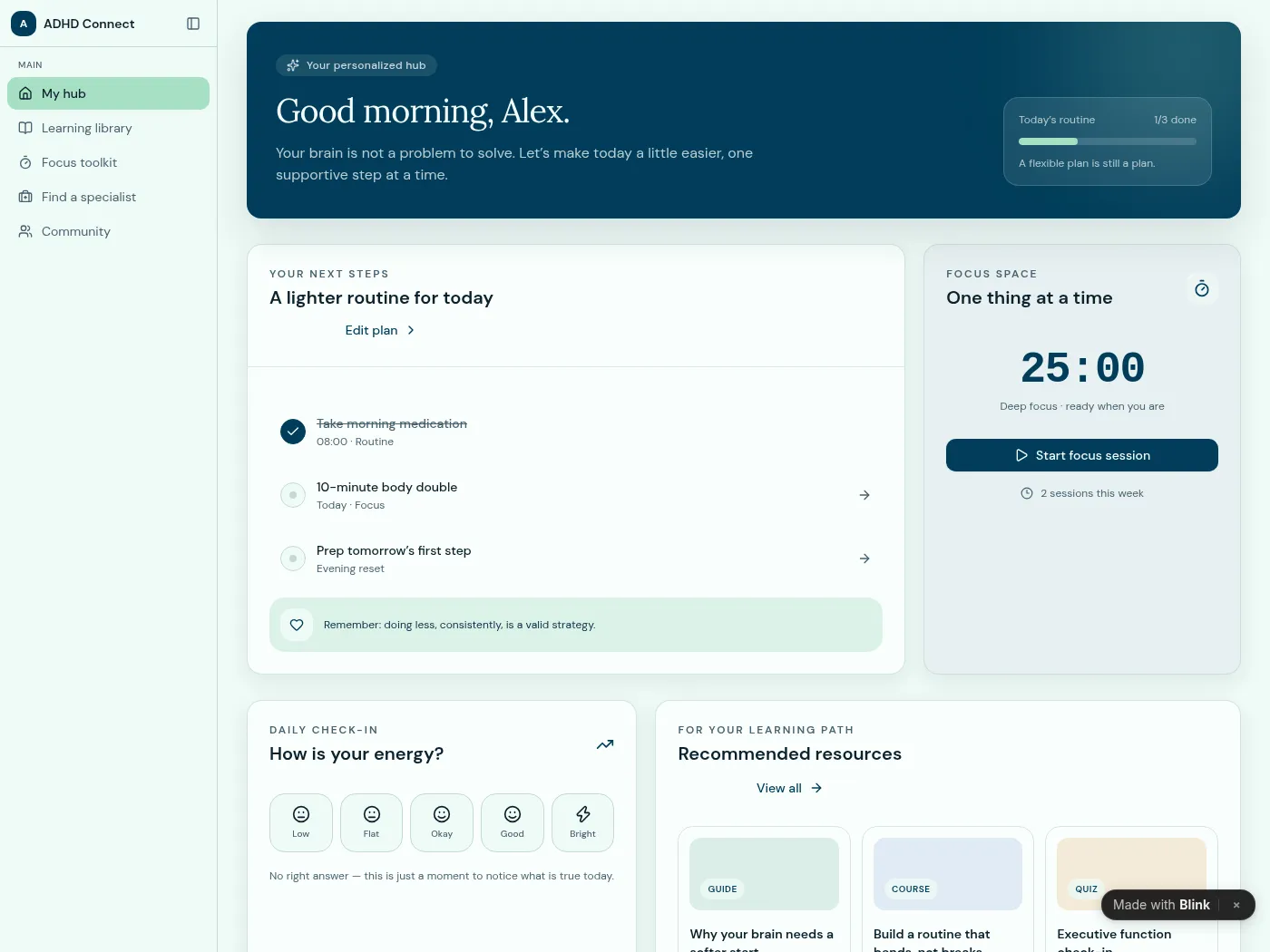 ADHD Connect Hub