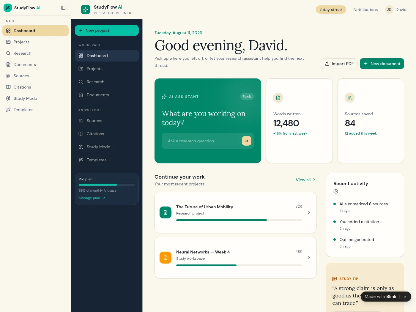 StudyFlow AI Suite