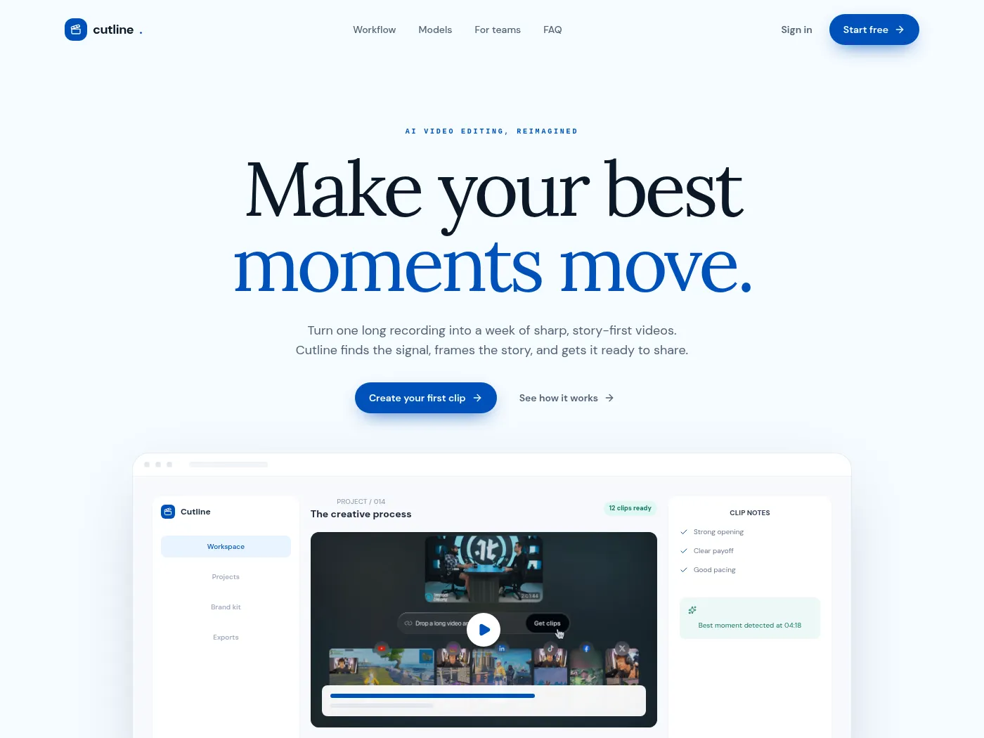 Opus-Inspired Creator Site