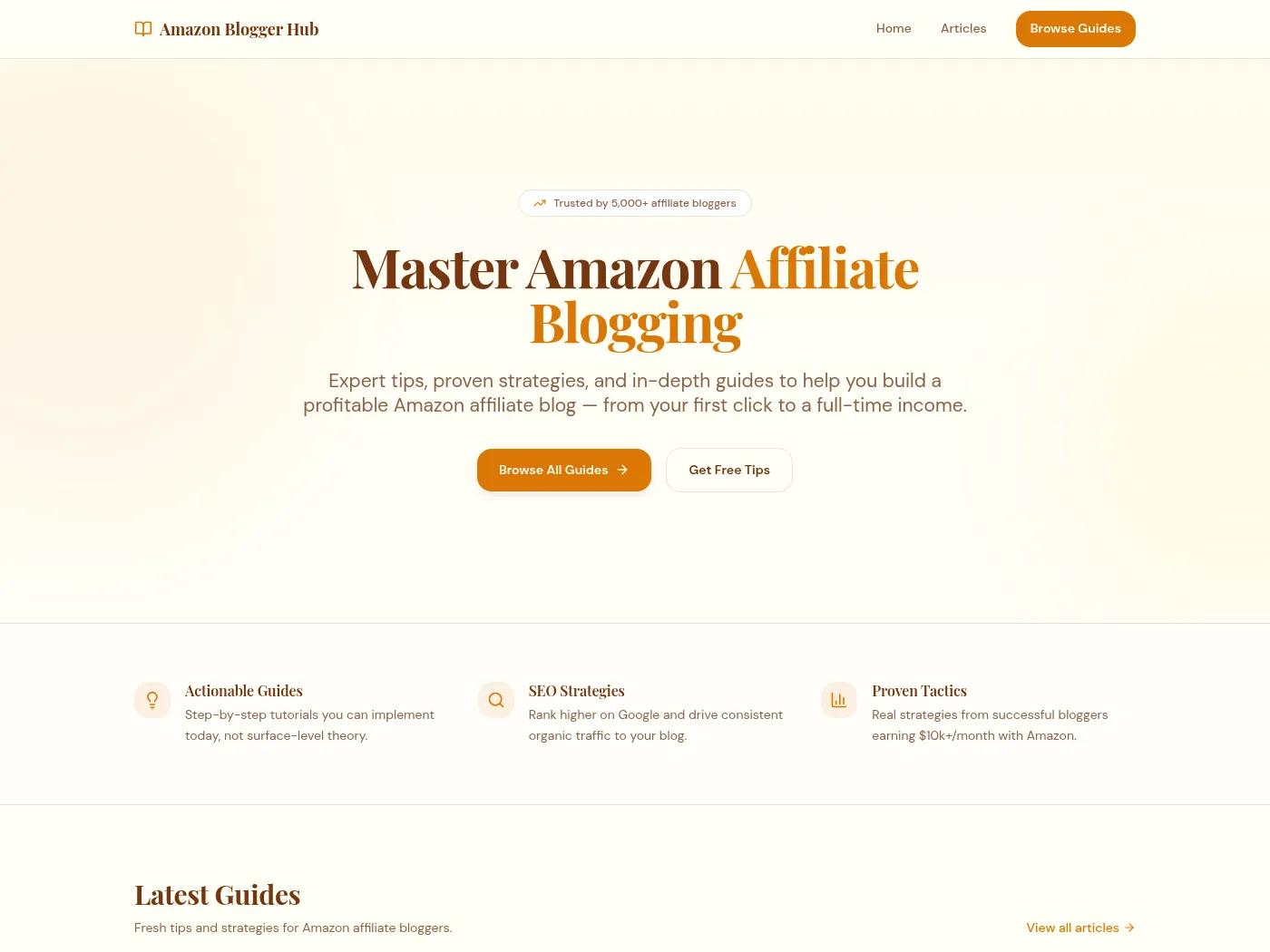 Amazon Blogger Hub