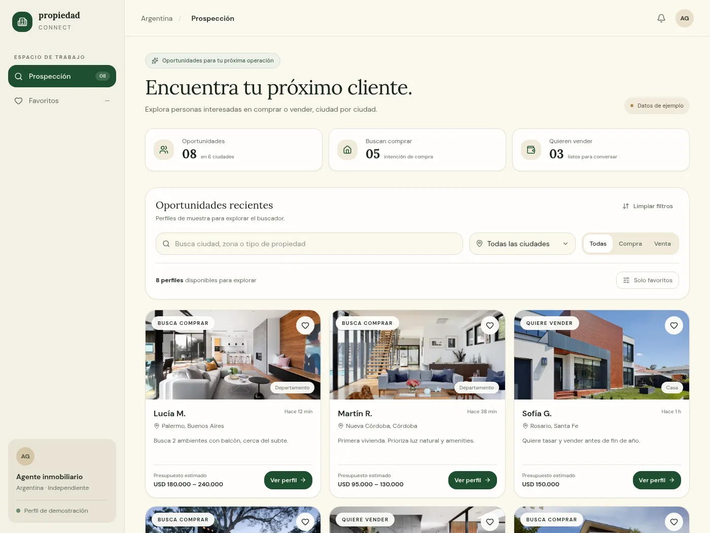 Propiedades Argentina Connect