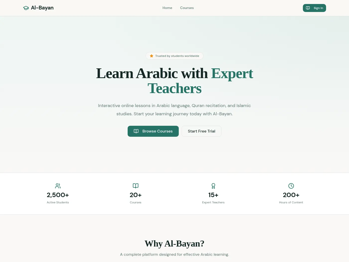 Al-Bayan Edu Portal