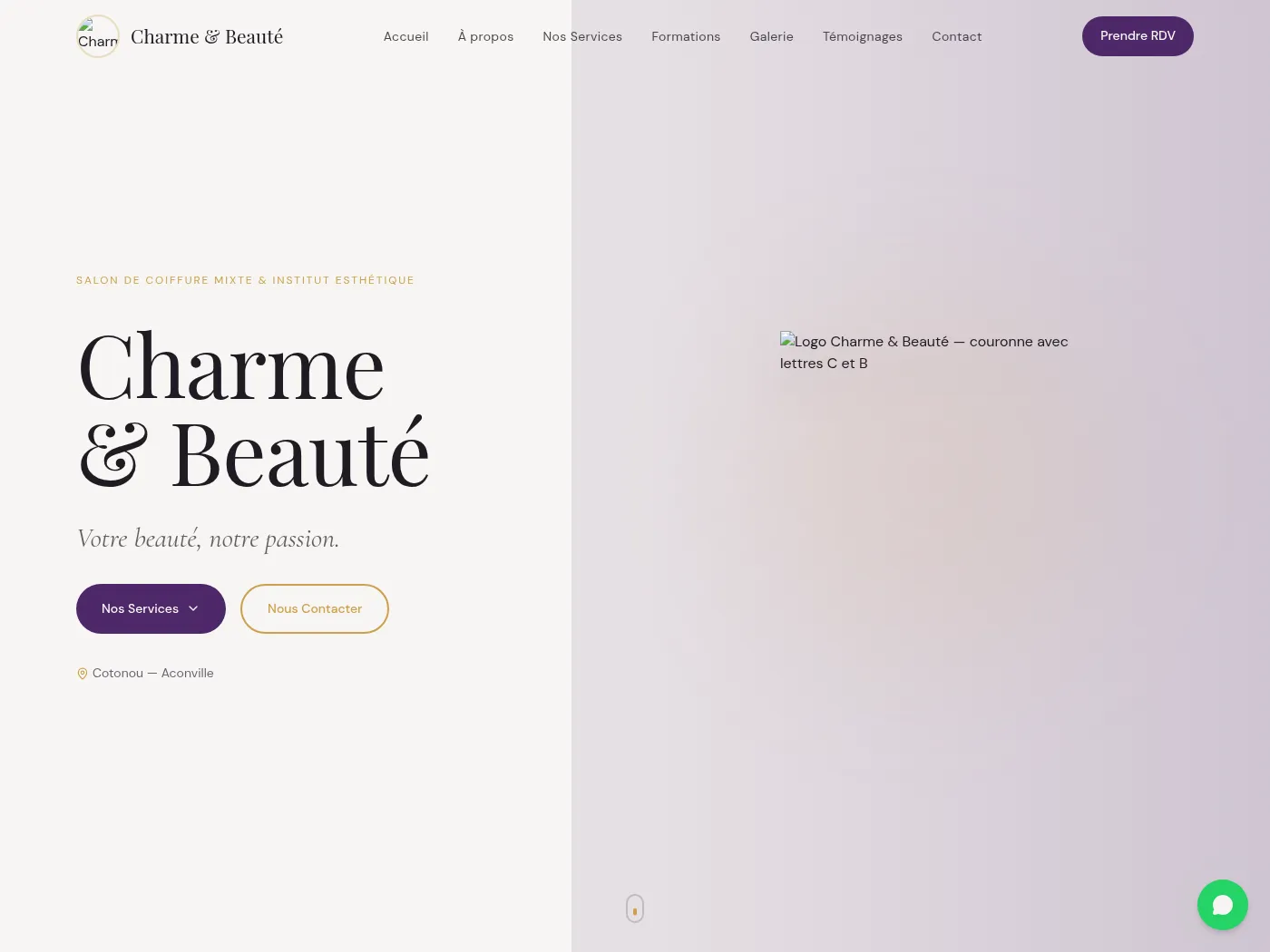 Charme & Beauté Web
