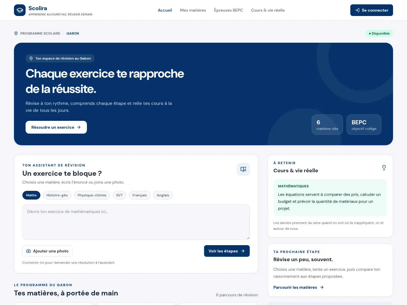 Scolira School Success App