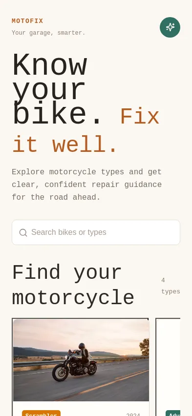 MotoFix Companion