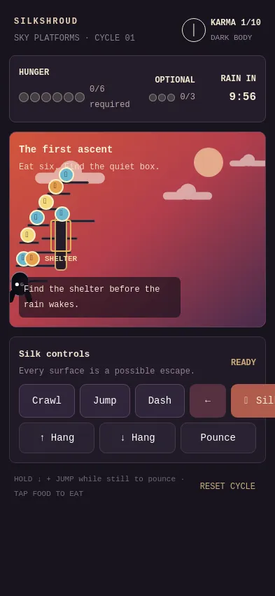 Silkshroud Platformer