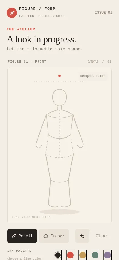 Fashion Sketch Studio
