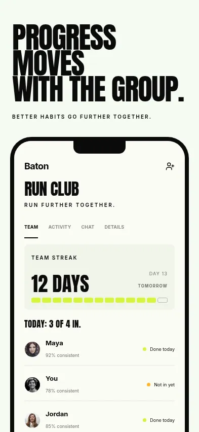 BATON Mobile Landing