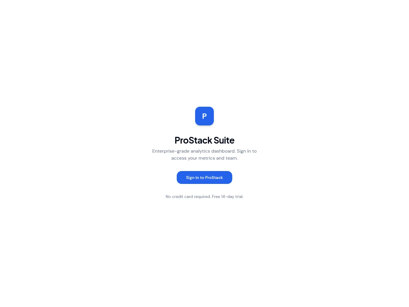 ProStack Suite