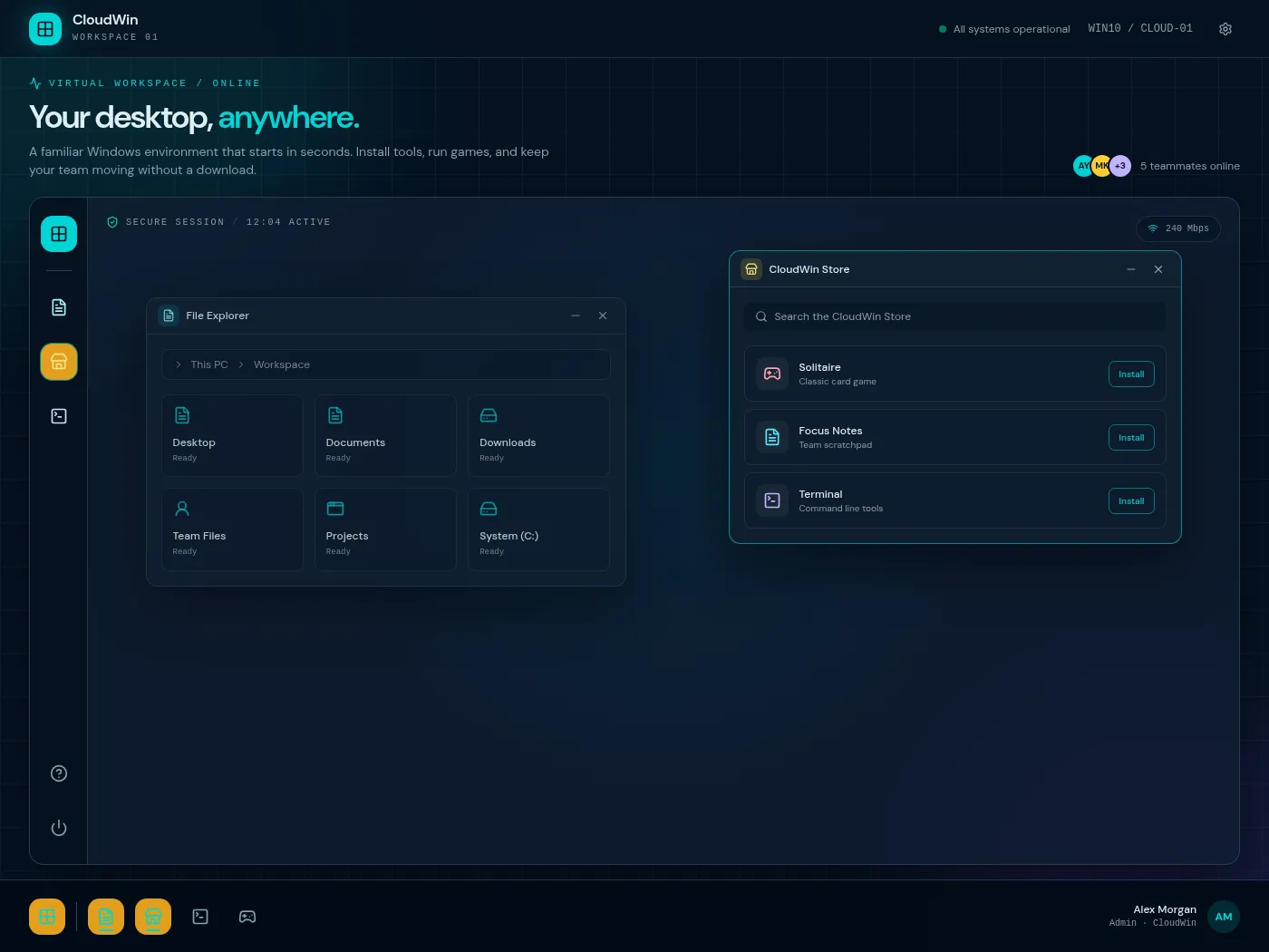 CloudWin Desktop