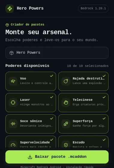 Hero Powers Mod Creator