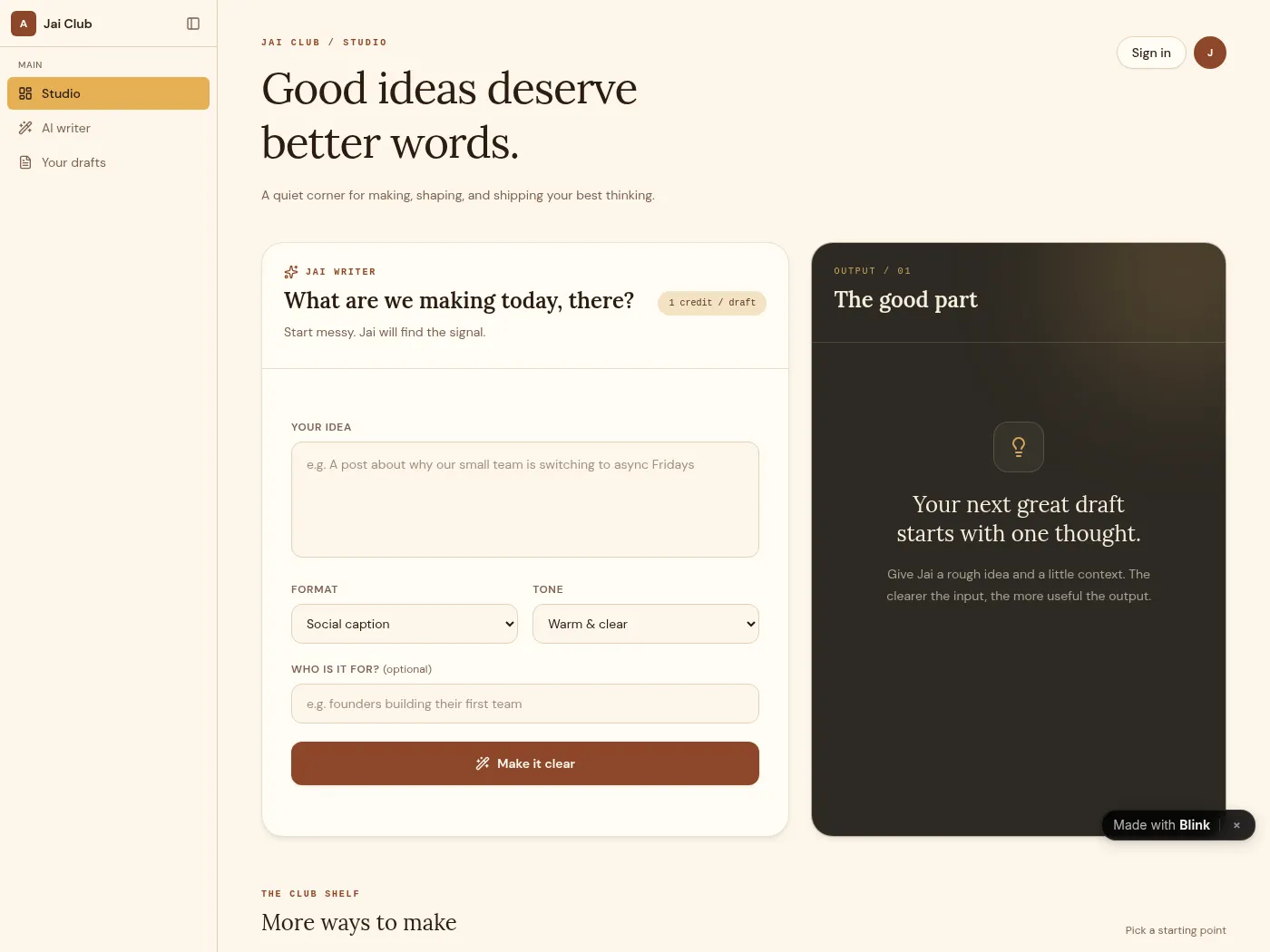 Wingo AI Tool
