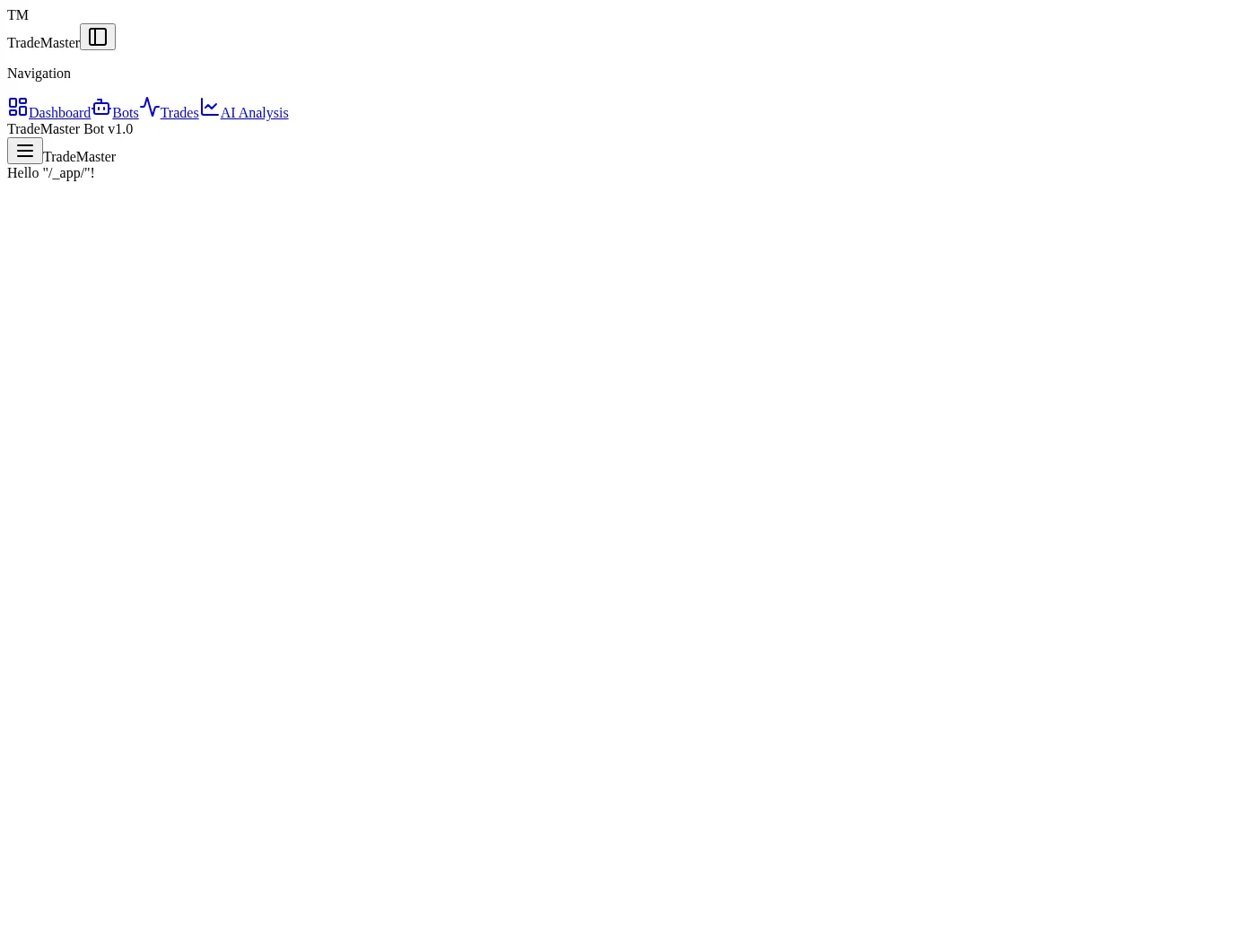 TradeMaster Bot