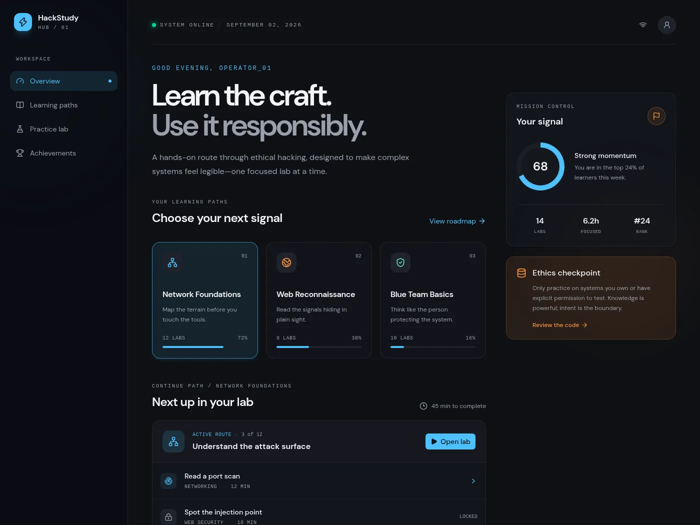 HackStudy Hub