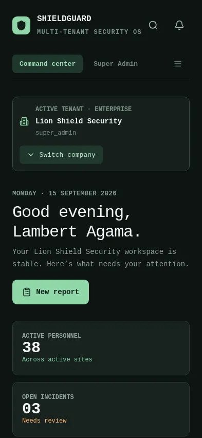 ShieldGuard Mobile Suite