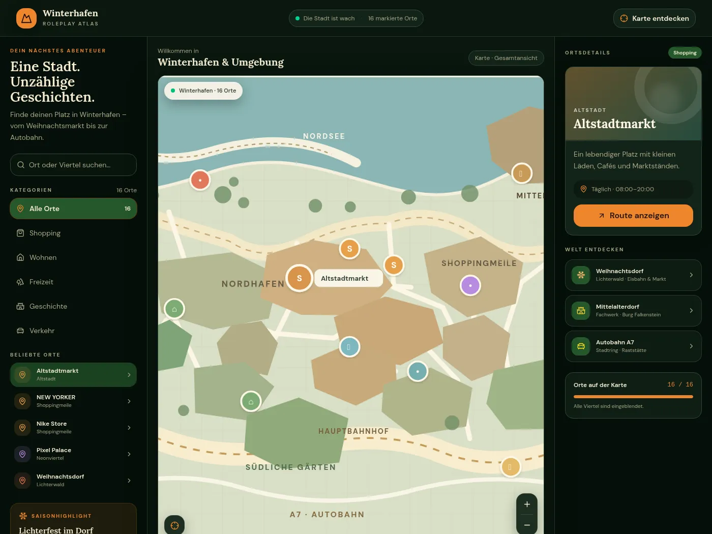 Roleplay Map Universe