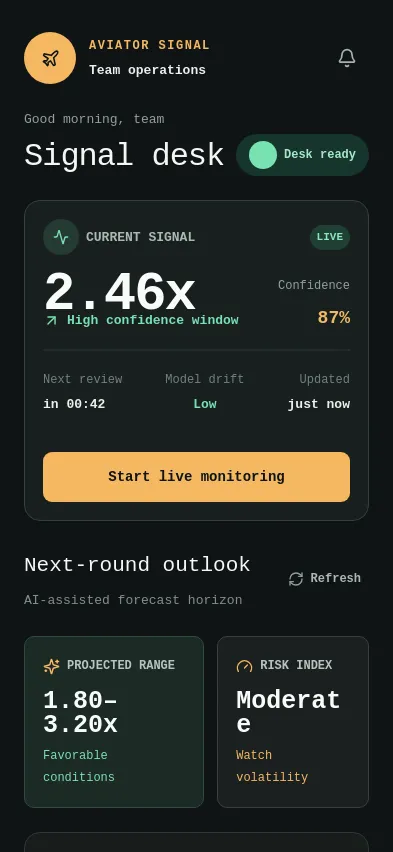 Aviator Signal AI App