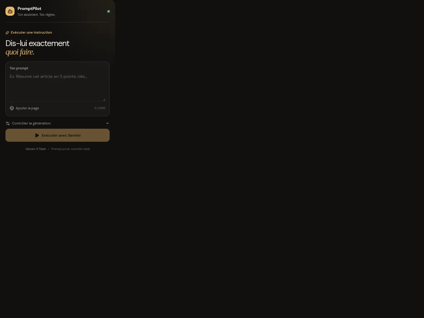 PromptPilot AI Extension