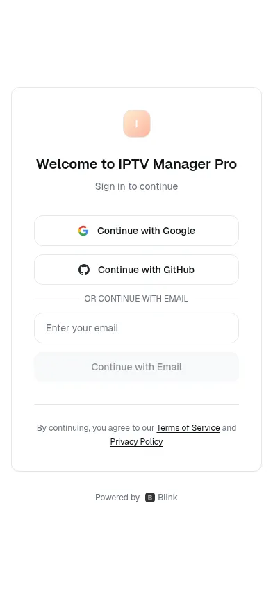 IPTV Manager Pro