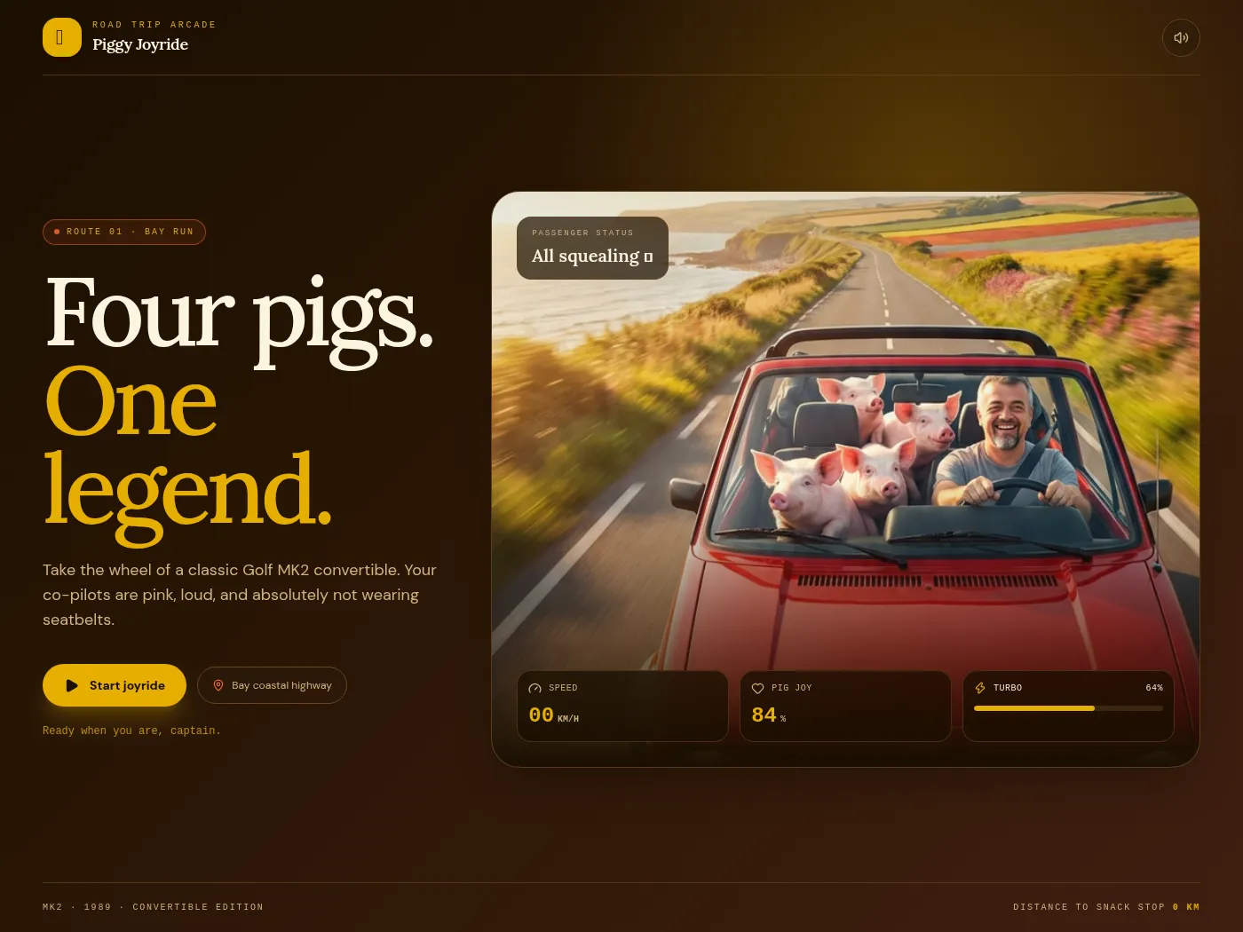 Piggy Joyride Simulator