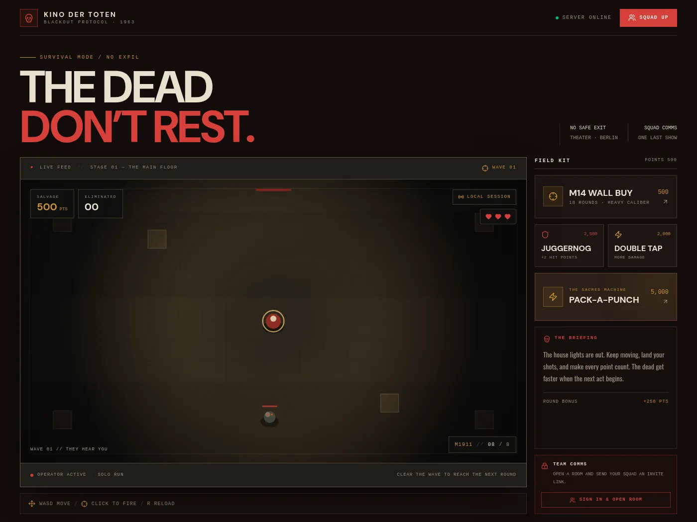 Kino Browser Zombies