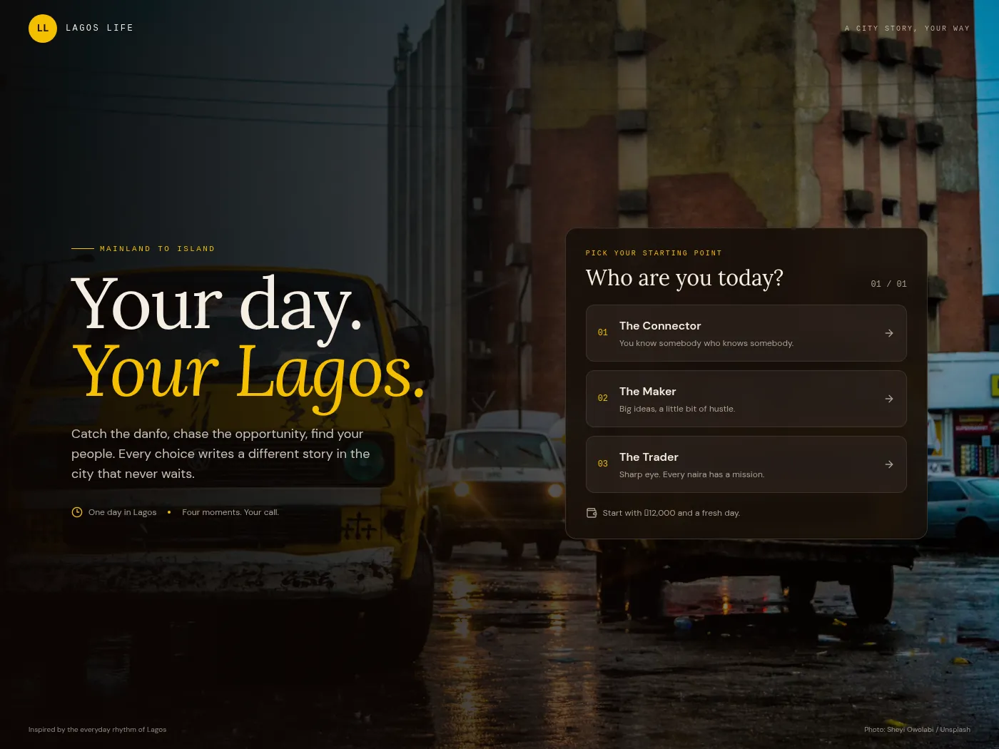 Lagos Life Game