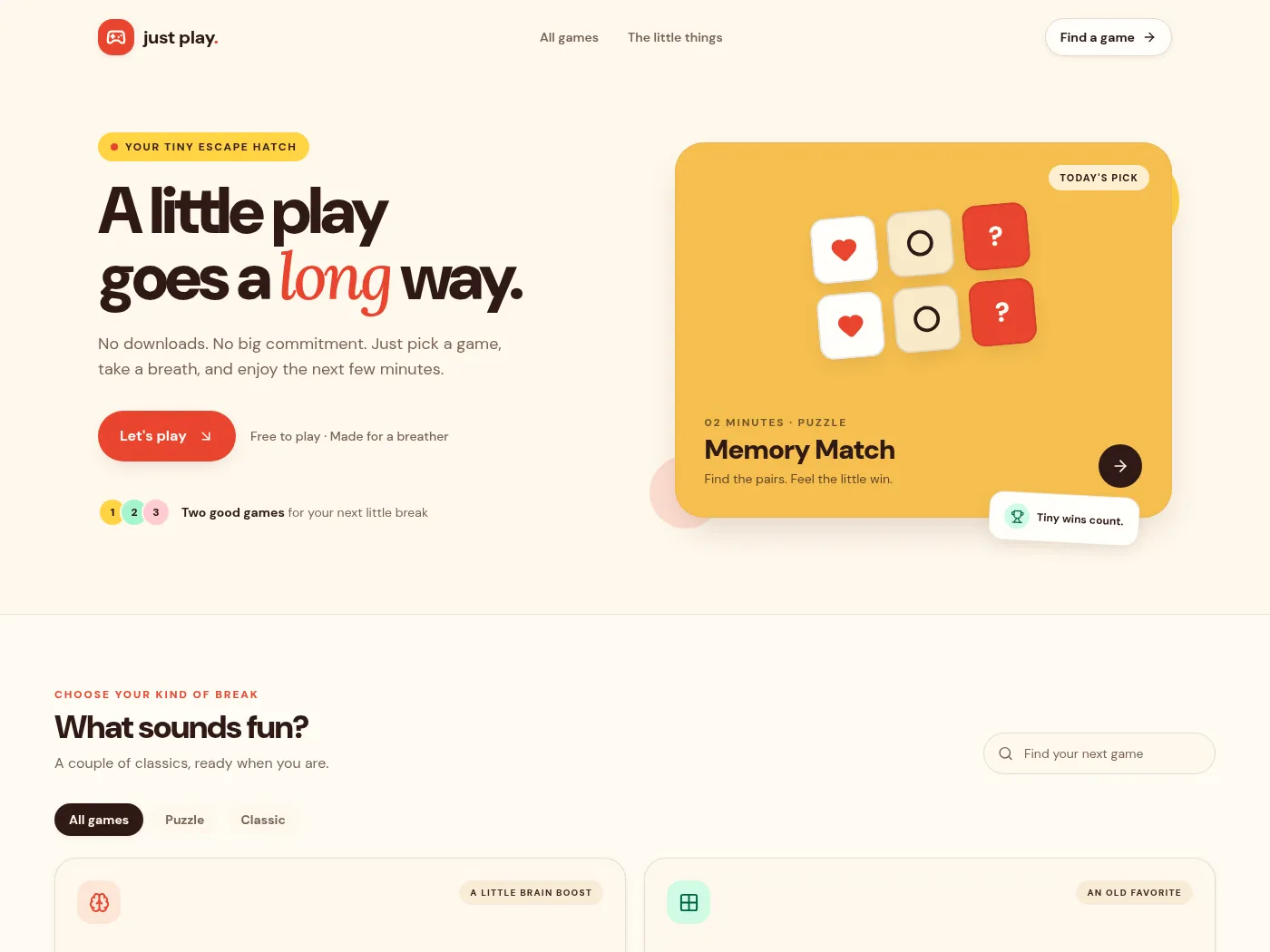 Just Play