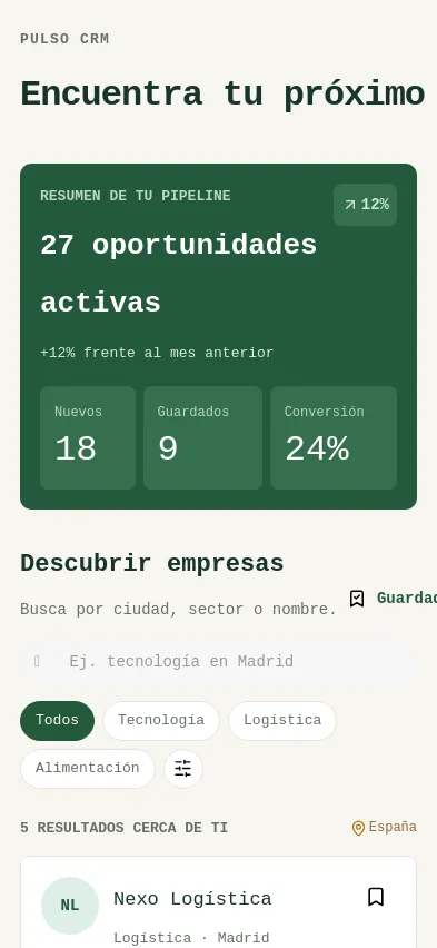 B2B Lead Finder App
