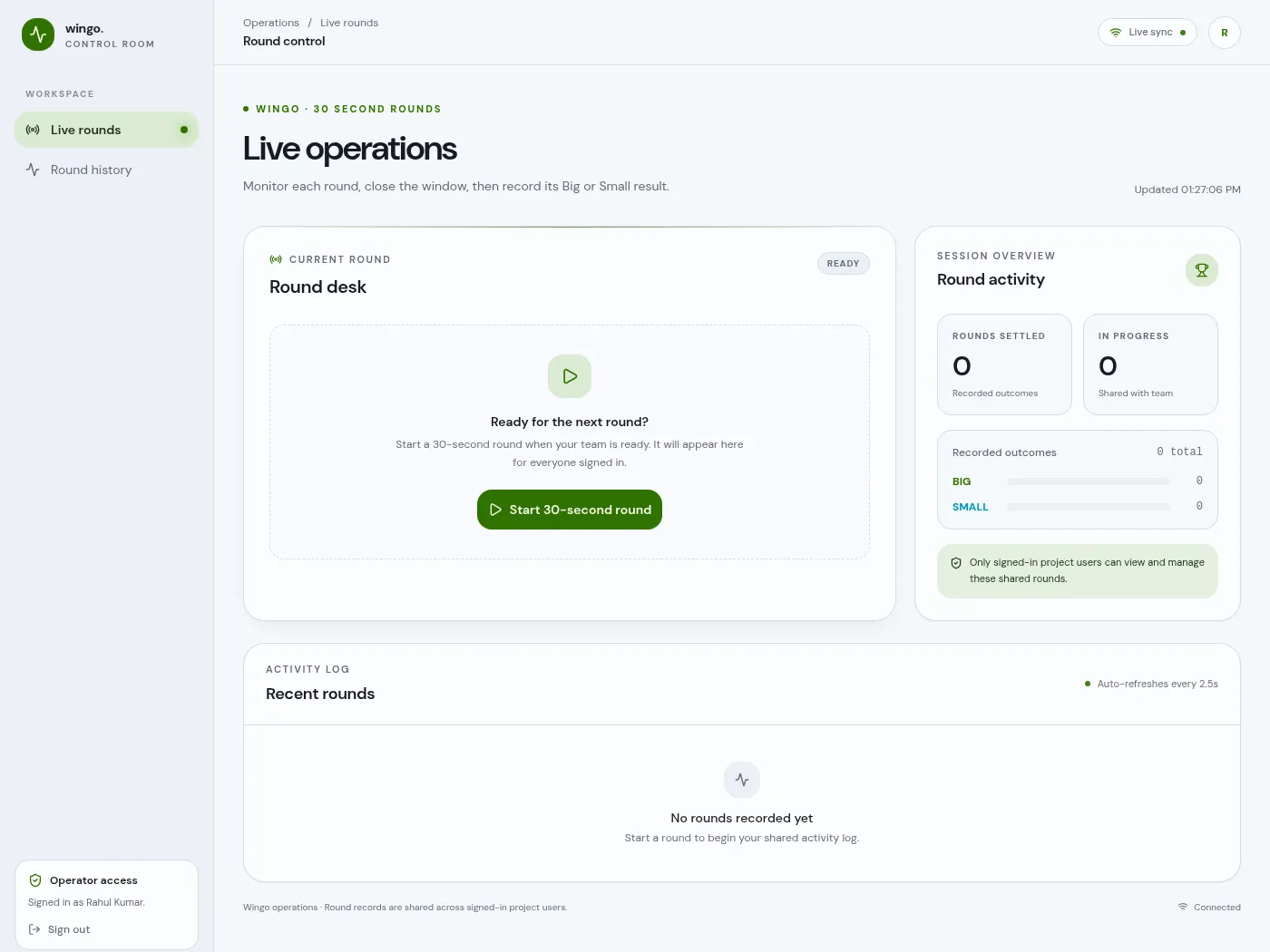 Wingo Admin Panel