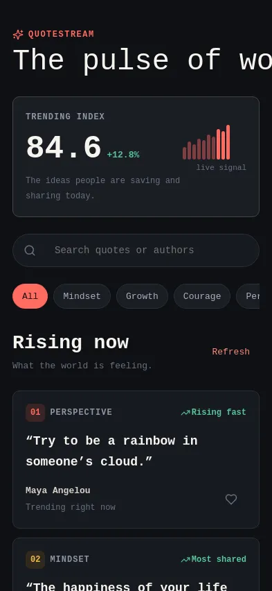 QuoteStream