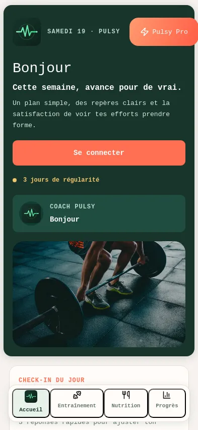 Pulsy Fitness Coach