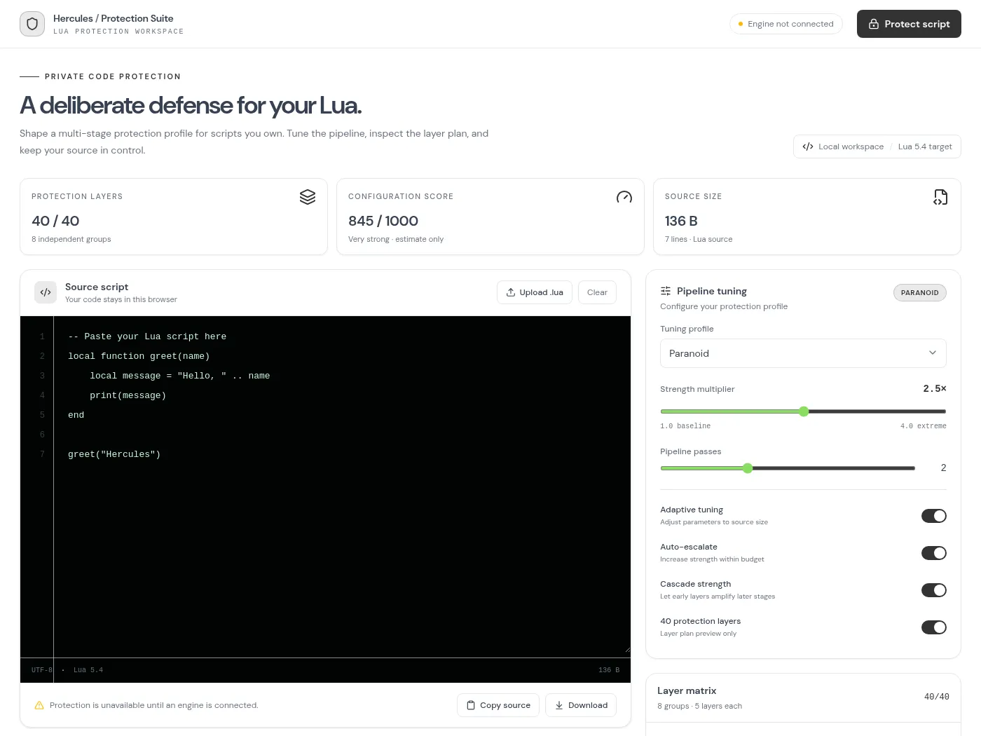 Hercules Protection Suite